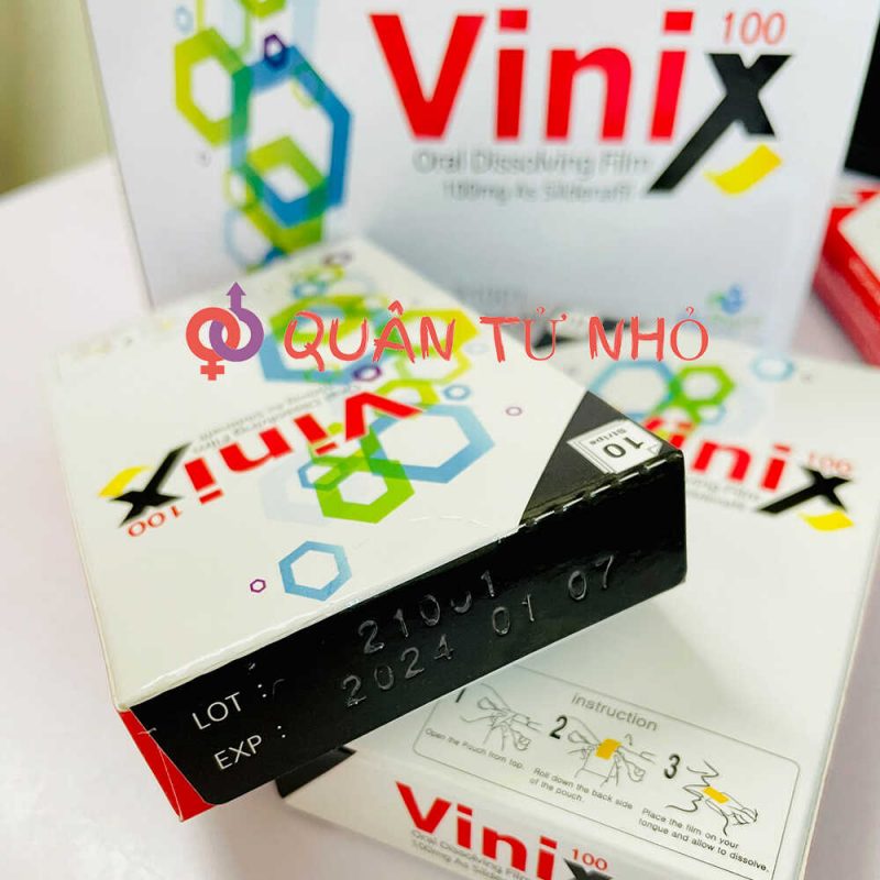 Tem Vinix 100 mg – Tăng Cường Dương Kéo Dài Yêu Số 1 Hàn