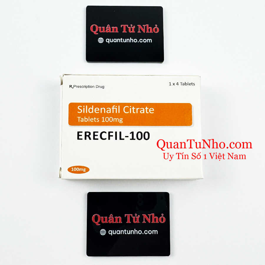 Thuốc Erecfil 100 – giải pháp tăng cường bản lĩnh phái mạnh